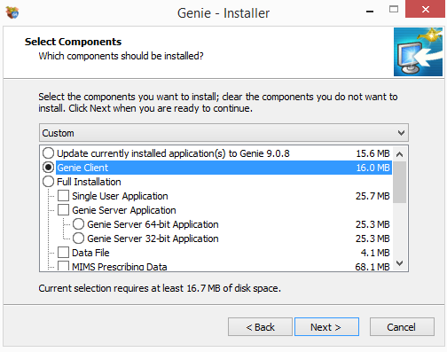 Configuring a Genie Client Computer | Genie Support