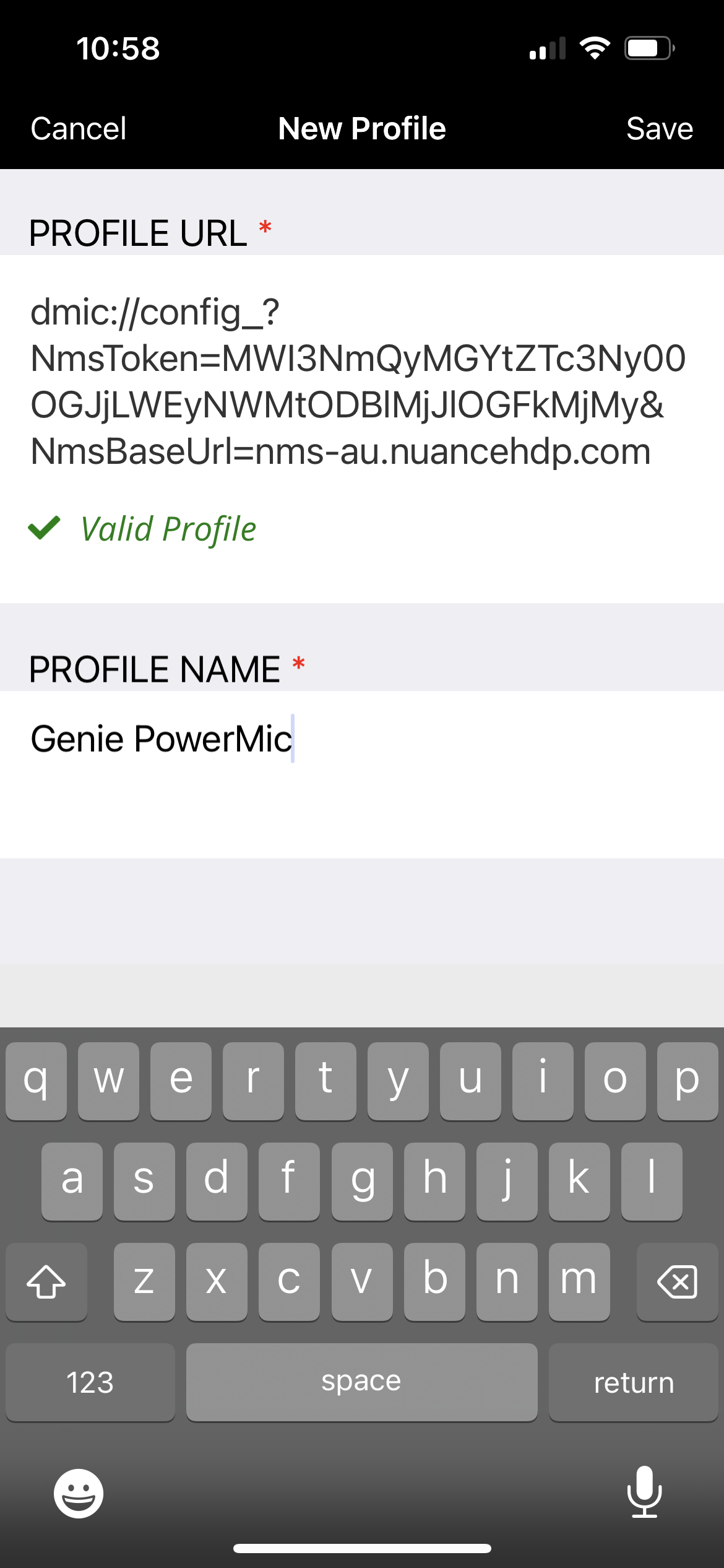 Using PowerMic Mobile for dictation | Genie Support