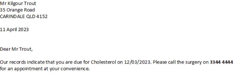 Actioning recalls | Genie Support