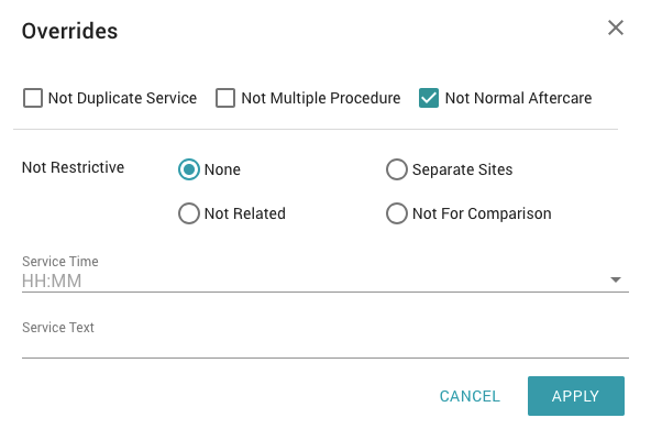 Medicare Online Overrides | Gentu Support